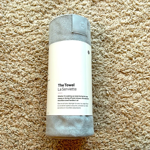 lululemon athletica | Other | Lululemon Sweat Towel Brand New With Tag Packaging | Poshmark